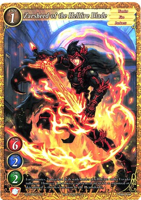 Premium 2021GB04-020 ★ Zarsheed of the Hellfire Blade Unit Premium ...