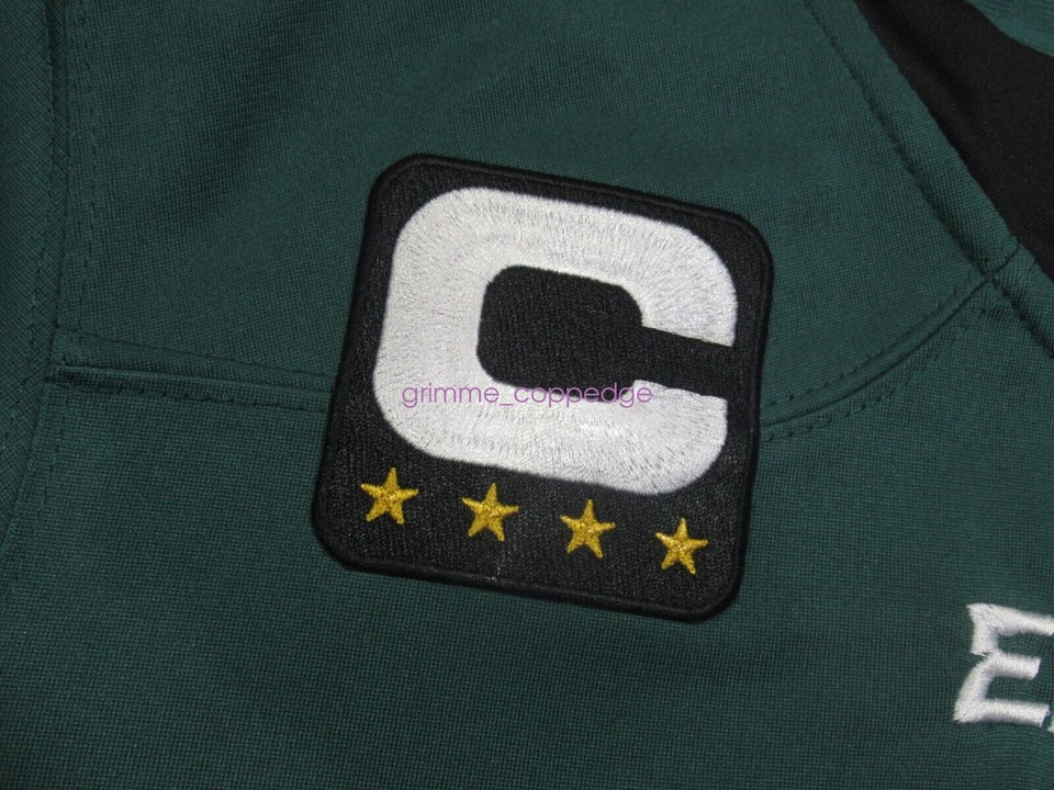 Jalen Hurts #1 Philadelphia Eagles 4-Star Captains Patch 2024-25 Jersey ...
