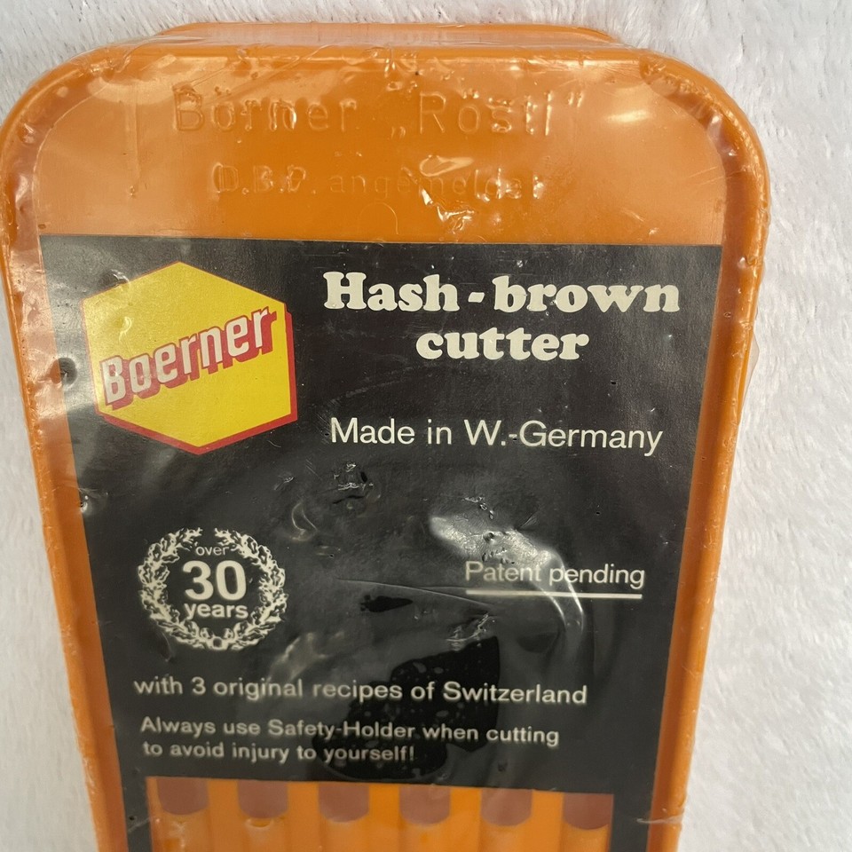 Vintage Boerner Hash Brown Cutter New In Sealed Package Made In West ...