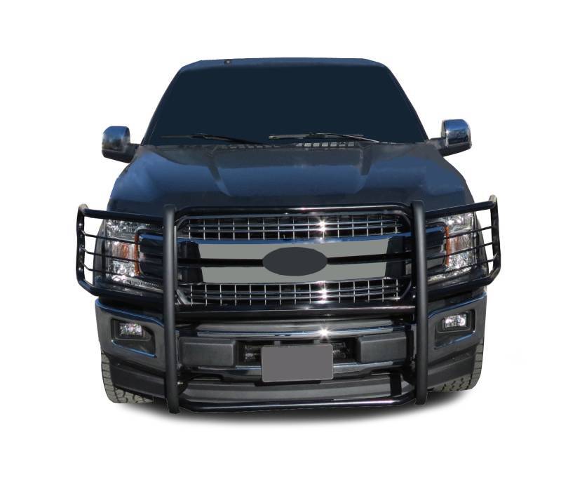 Black Horse Grille Guard Modular Black Fits 15-23 Ford F-150 Excl ...