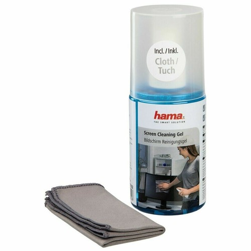 HAMA LCD/SCREEN Cleaning Fluid GEL (200ml) Large - Microfiber Cloth ...