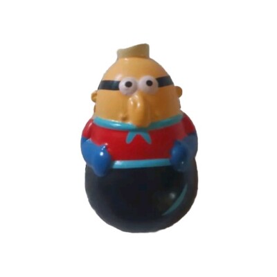 Barnacle Boy Krabby Patty Plus Prize Wobbler Webble Mighty Beanz Mini ...