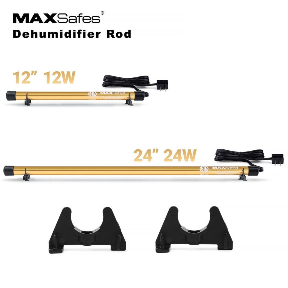 GoldenRod Gun Safe Dehumidifier Rod High Power - Much warmer (up to 150 ...