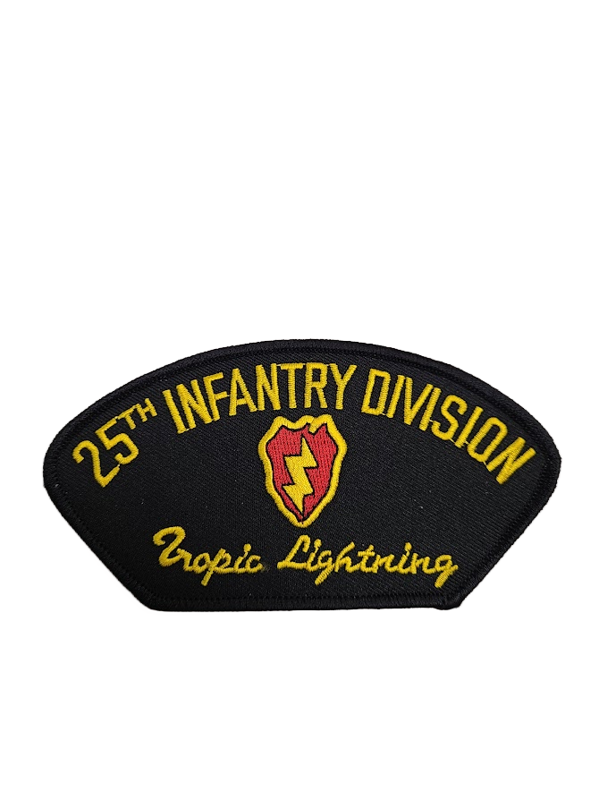 25th Infantry Division Tropic Lighting Patch Heat Seal Backing Iron On ...