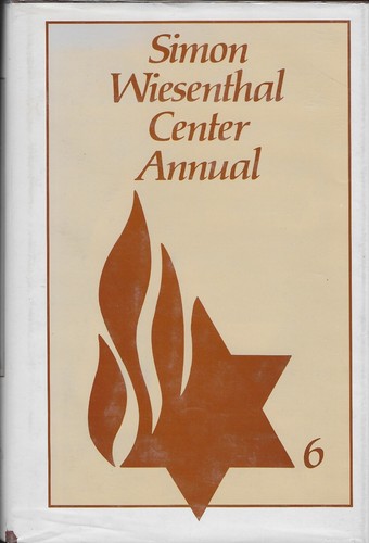 Simon Wiesenthal Center Annual Vol. 6 | eBay