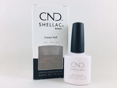 CND - Shellac Power Polish Cream Puff 0.25 oz | eBay