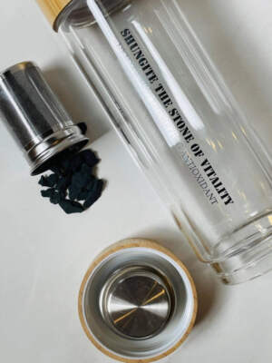 Shungite Water Bottle With Shungite | eBay