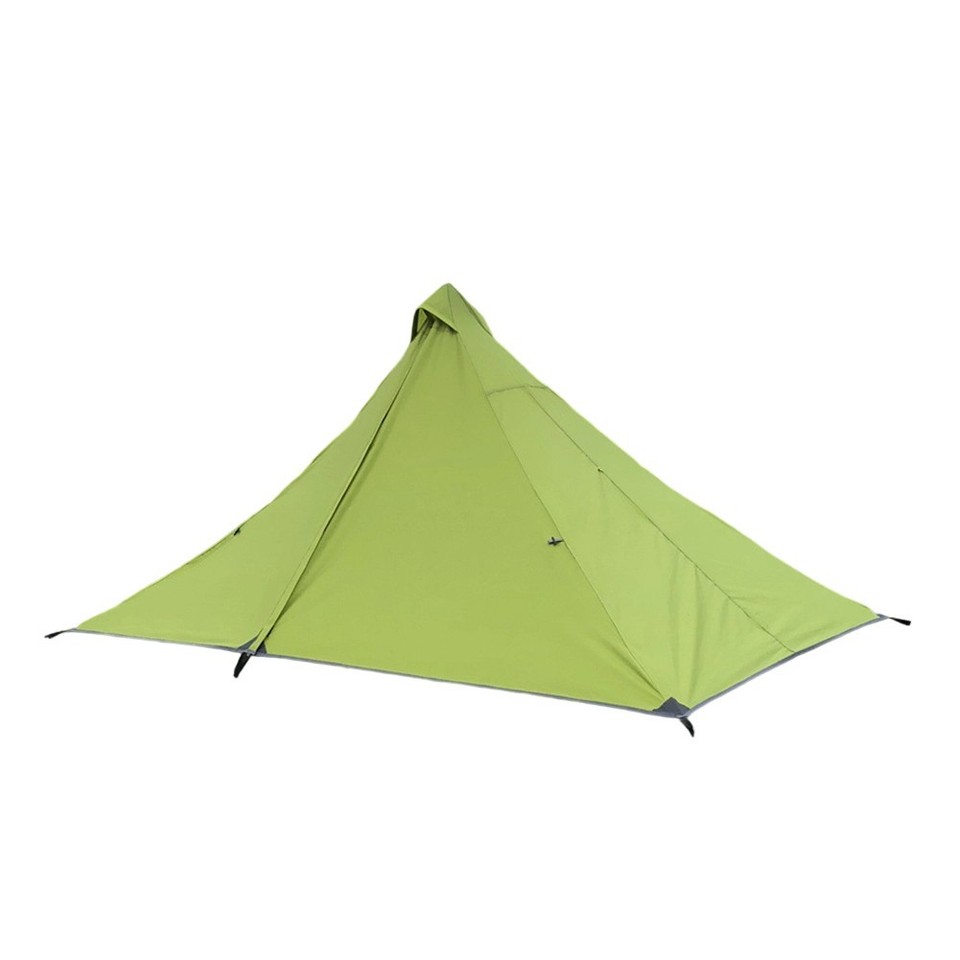 No Pole Waterproof Pyramid Camping Tent Ultralight Easy Setup for ...
