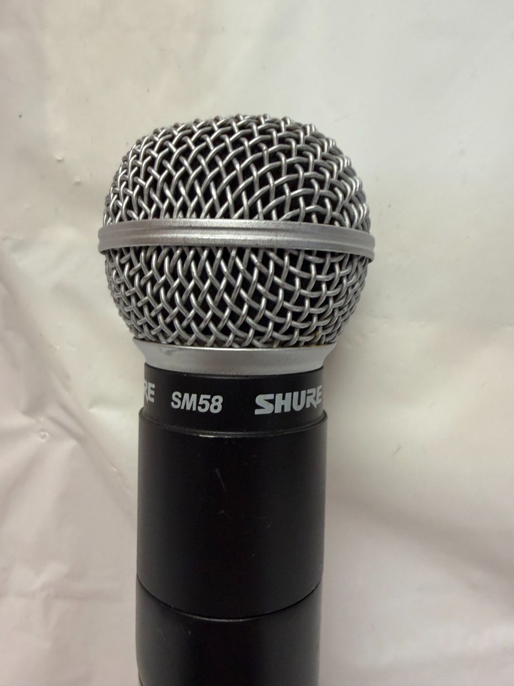Shure U2-UB SM58 Wireless Handheld Microphone 692-716 MHz. Tested | eBay