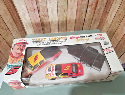 Kellogg's Terry Labonte Chevy TRUCK TRAILER RACE CAR Die Cast 96 ...