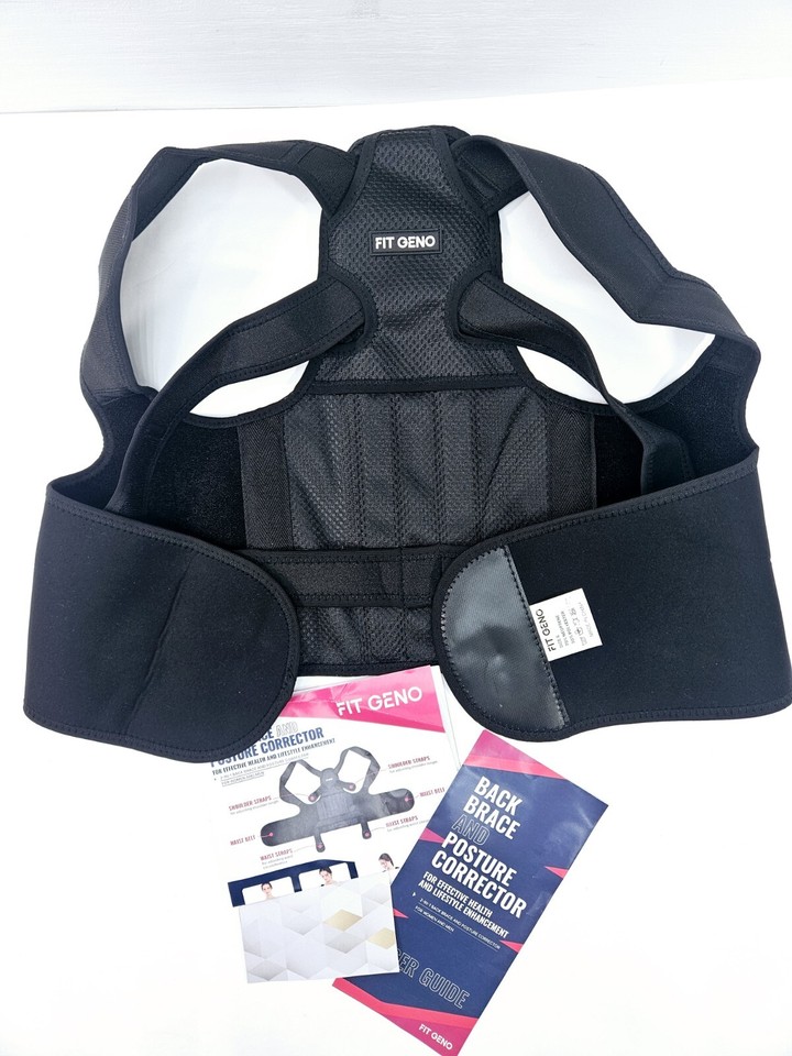 Fit Geno Back Brace Posture Corrector for Women Shoulder Straightener ...