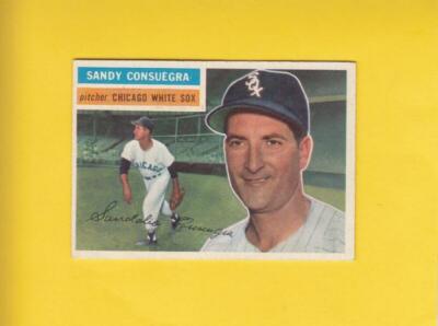 1956 Topps #265 Sandy Consuegra Chicago White Sox EX+ Lot #15185 | eBay
