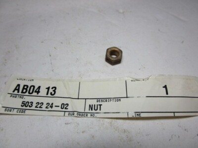 OEM Husqvarna 503222402 Chainsaw Nut for 181, 2100, 3120 | eBay