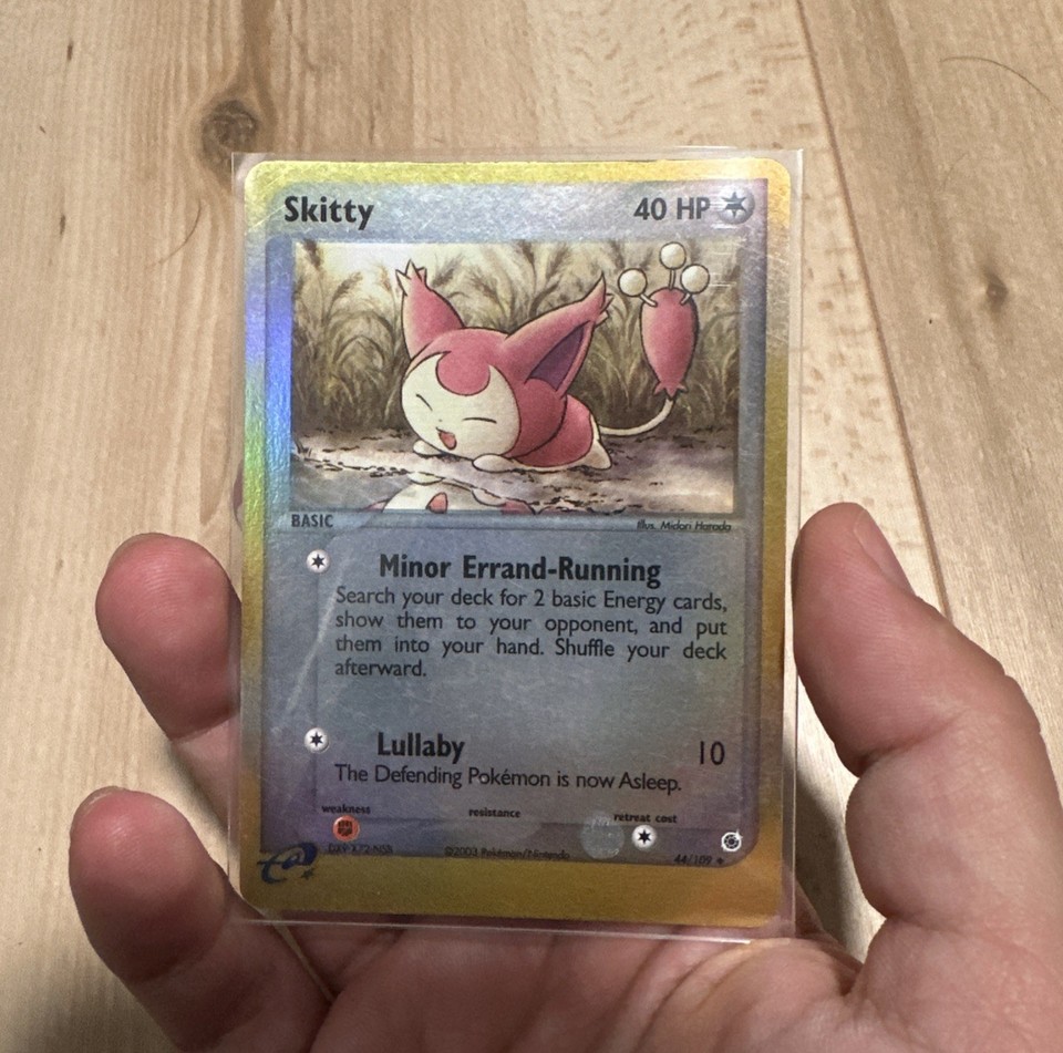 Vintage Pokemon E-Reader 21 Card Lot Rare Shiftry Reverse Holo Skitty ...