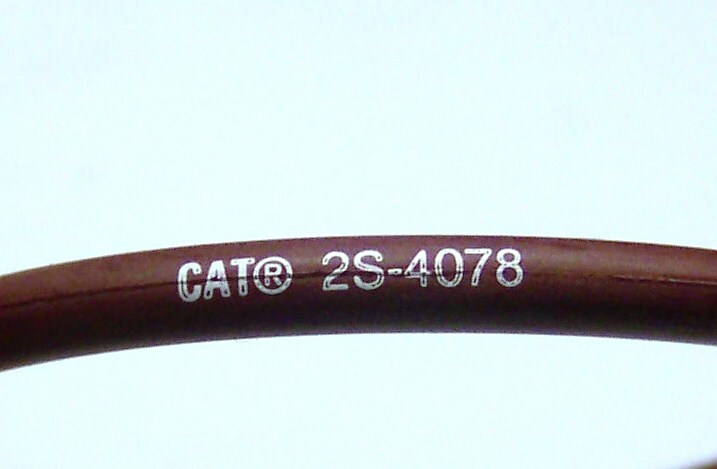 CATERPILLAR 2S4078 NEW O-RING SEAL 1.475" ID. .114" T BLACK RUBBER OIL ...