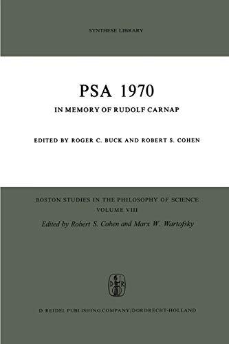 In Memory of Rudolf Carnap (Boston Studies in the Philosophy of Science ...