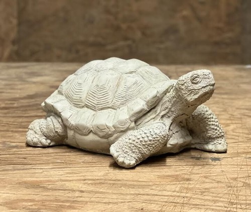 Detailed Turtle Sculpture Concrete Home Turtle Figure Backyard Animal ...