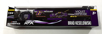 Brad Keselowski #6 NASCAR Authentics Hauler 2022 Wave 4 Violet Defense ...