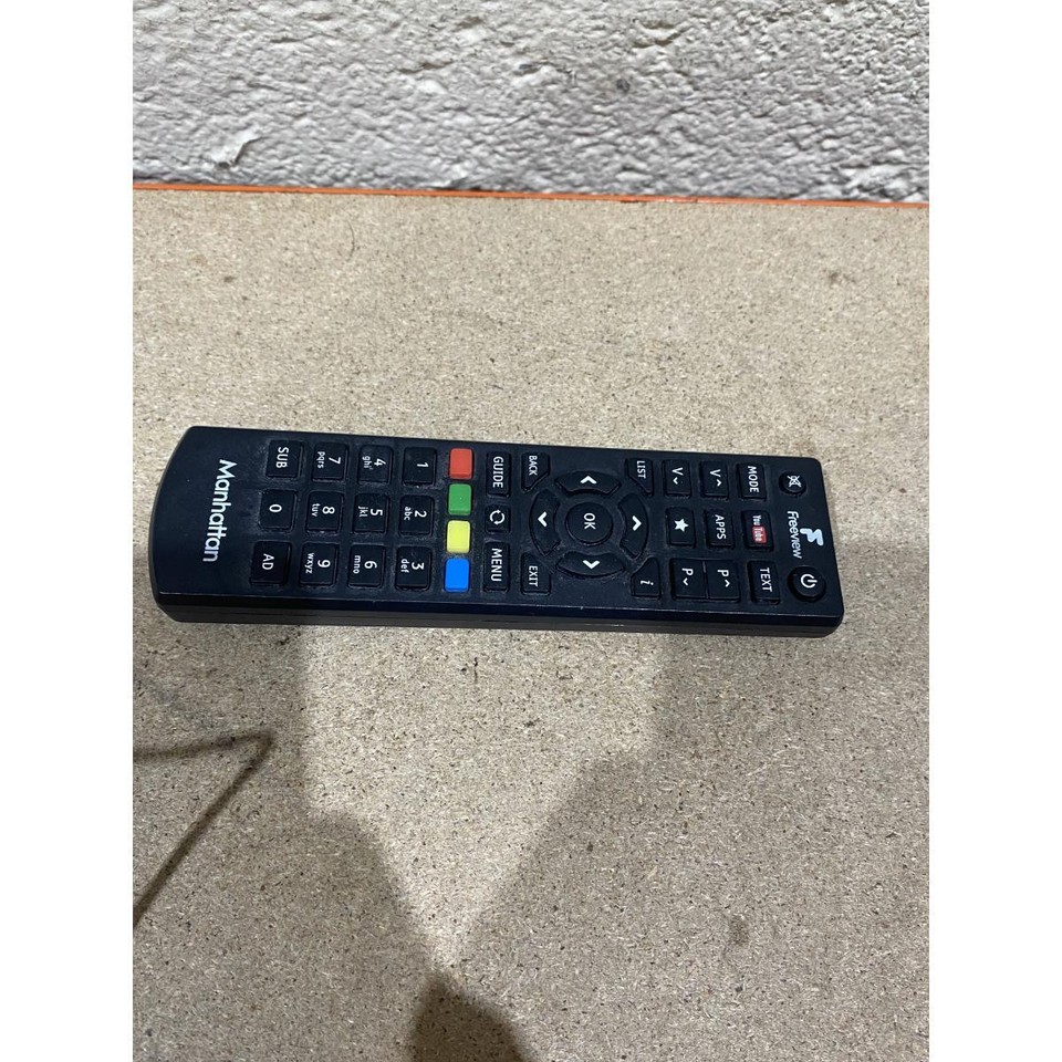 Manhattan Remote Control Wireless Ergonomic for Plaza Freeview HD-T2 ...