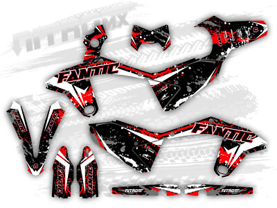 Graphics Kit fits Fantic XE125 XE 125 XE250 XE 250 2021 2022 Decals ...