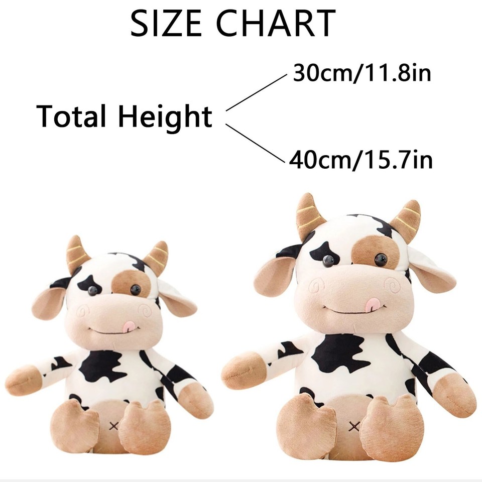 Cute Cow New Plush Toy Hobby Spotted Cow Zodiac Gift Doll Doll Birthday ...