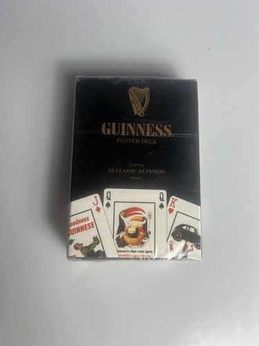 Guinness Advertising Poster Deck Playing Cards Never Opened | eBay