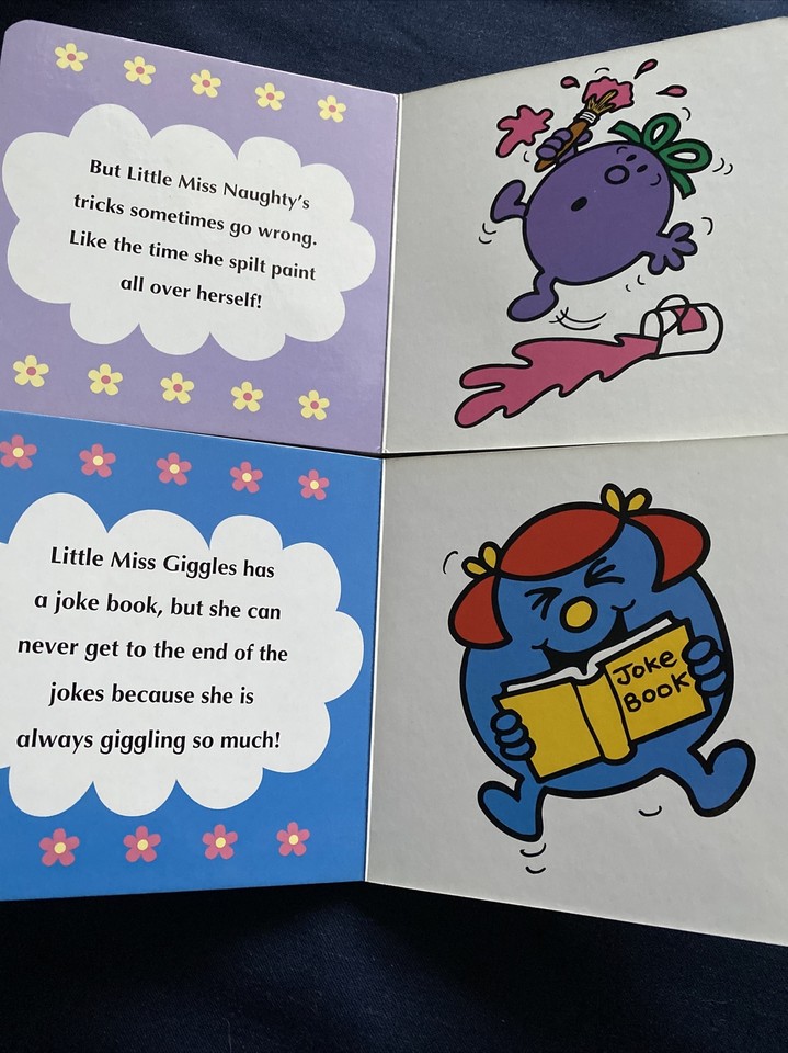 Little Miss Board Books : Giggles & Naughty | eBay UK