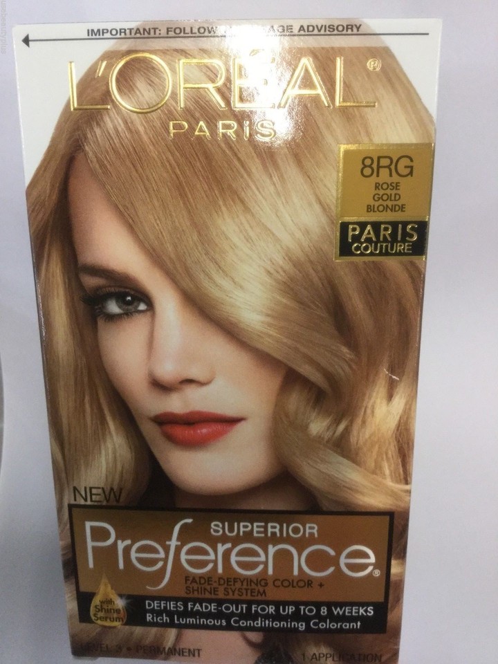 3 X L'Oreal Superior Preference Paris Couture Hair Color ROSE GOLD ...