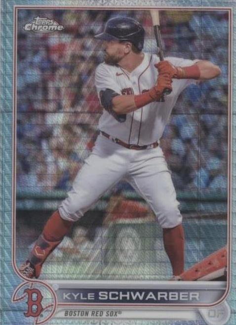 2022 Topps Chrome Sonic - Kyle Schwarber #110 Prism Refractor for sale ...