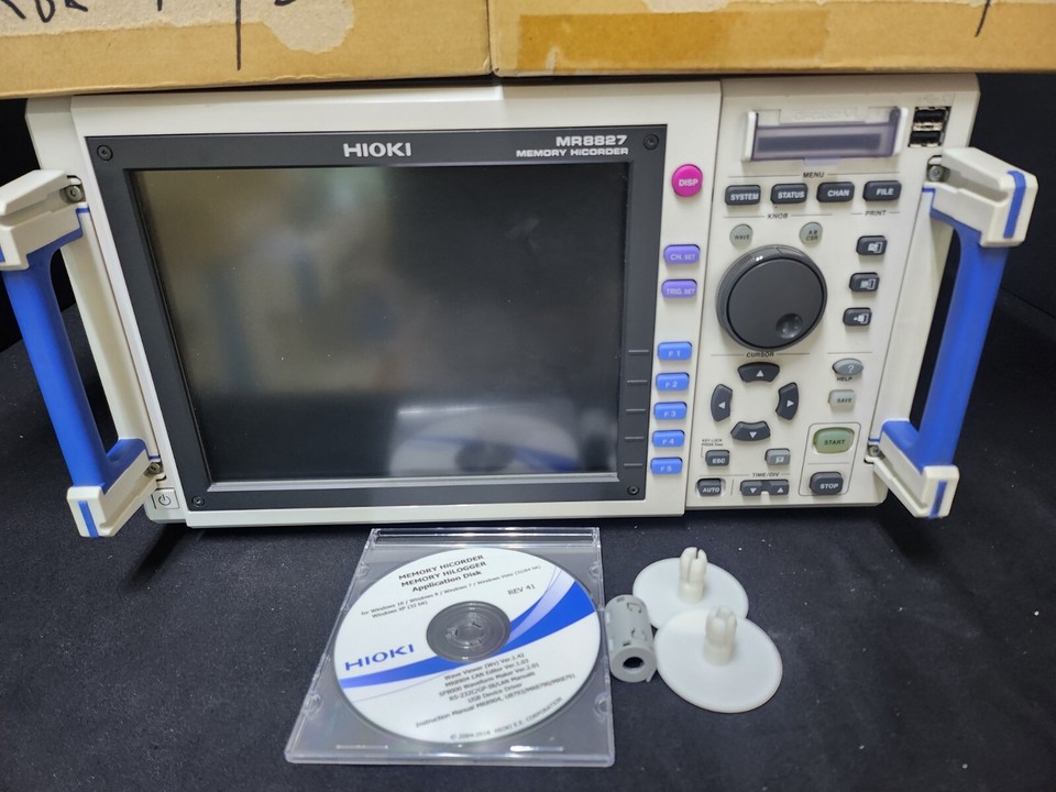Hioki MR8827 : MEMORY HiCORDER, 8966×16,L9198×32,MR9321-01×8,U8330 ...