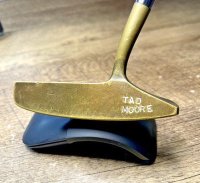 Tad Moore Hand Stamped Bronze/Brass Putter – 35" – New Super Stroke ...