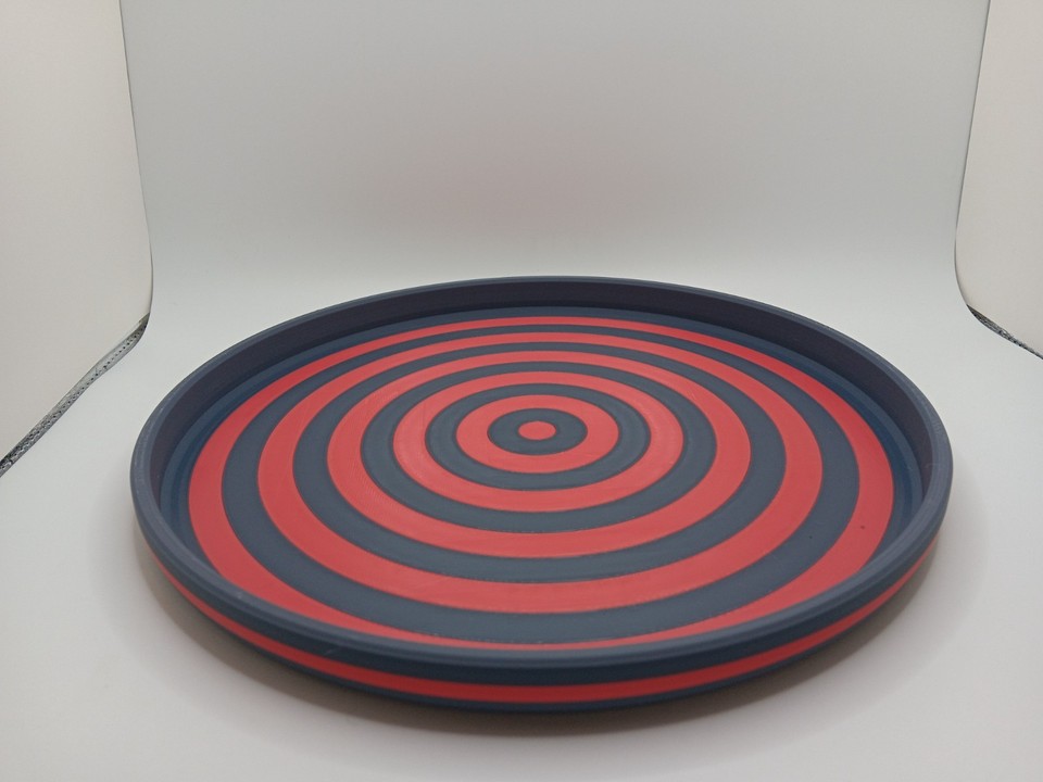 Retro Original Tron style identity disk full size red/gray Identity ...