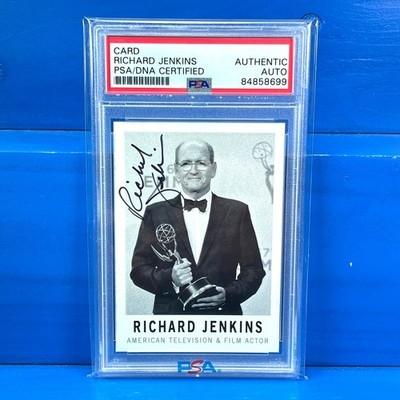 RICHARD JENKINS Autograph Rare Custom Vintage Style Card PSA AUTO Step ...