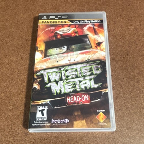 Sony Twisted Metal Head-On Sony PSP Car Racing Game Manual Included | eBay