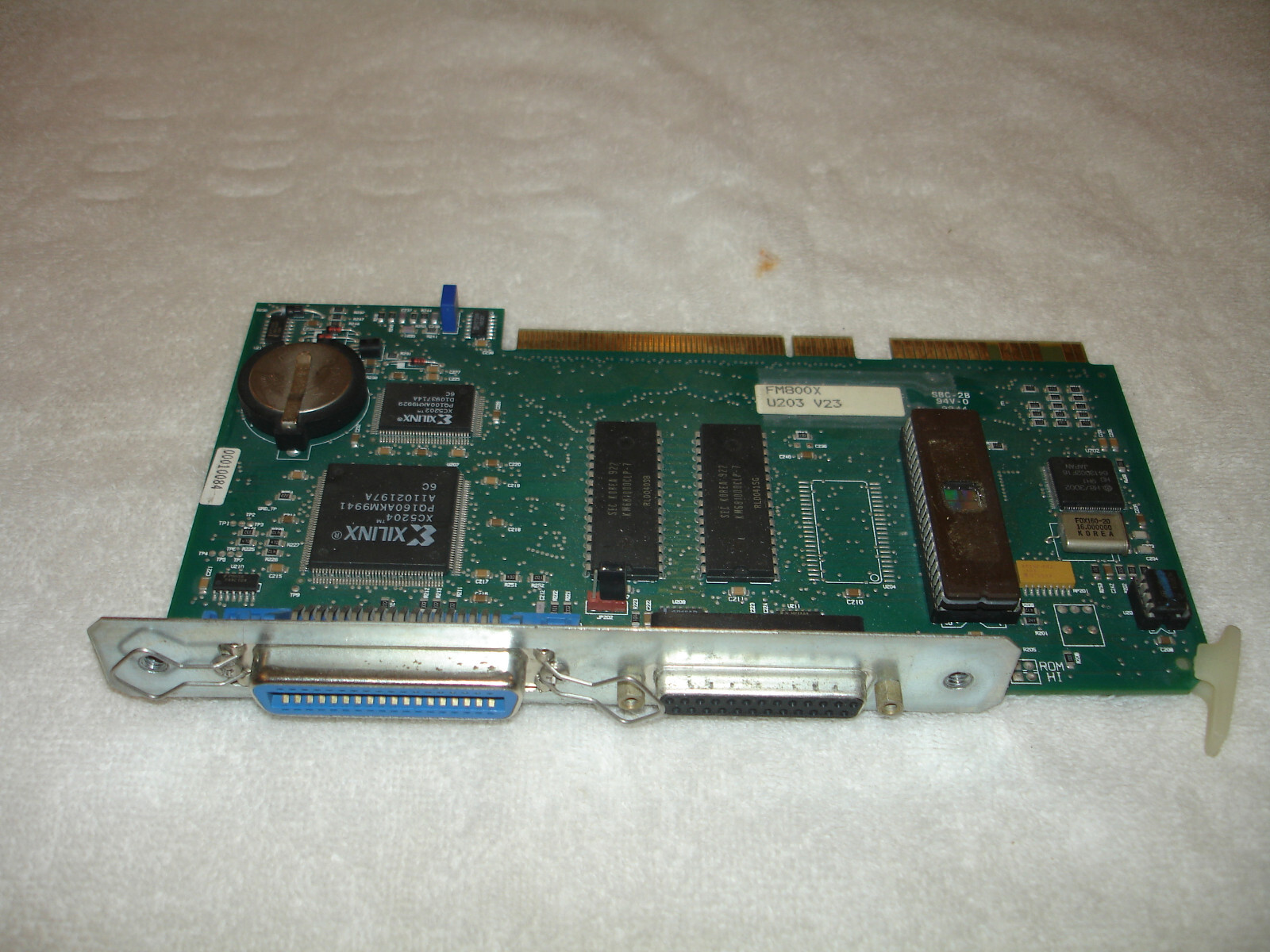 Printek 8003 Parallel/serial port card part# 81006 | eBay