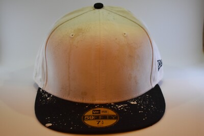 *BRAND NEW* 'NEW ERA 59FIFTY PAINT DRIP DESIGN FITTED HAT/CAP SIZE 7 1/ ...