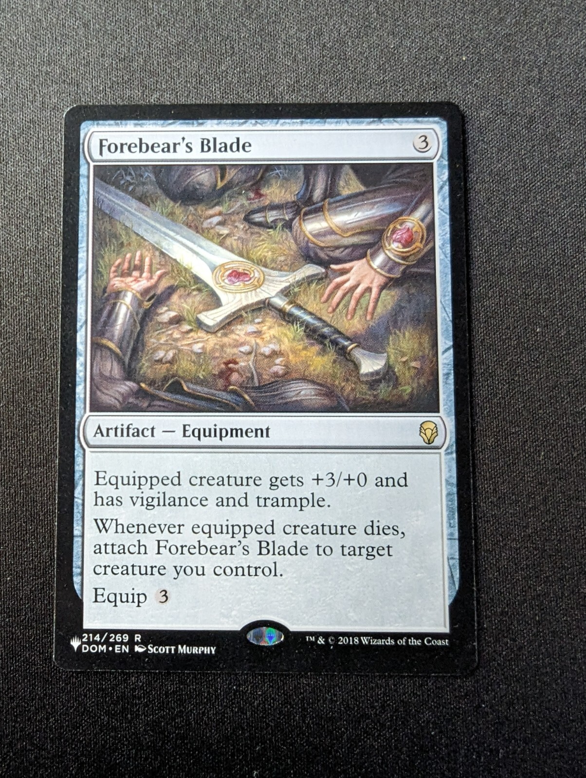 FOREBEAR'S BLADE MTG The List (Dominaria) | eBay