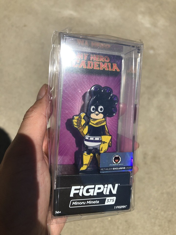*IN HAND* Minoru Mineta My Hero Academia FiGPiN GLITTER CHASE SDCC ...