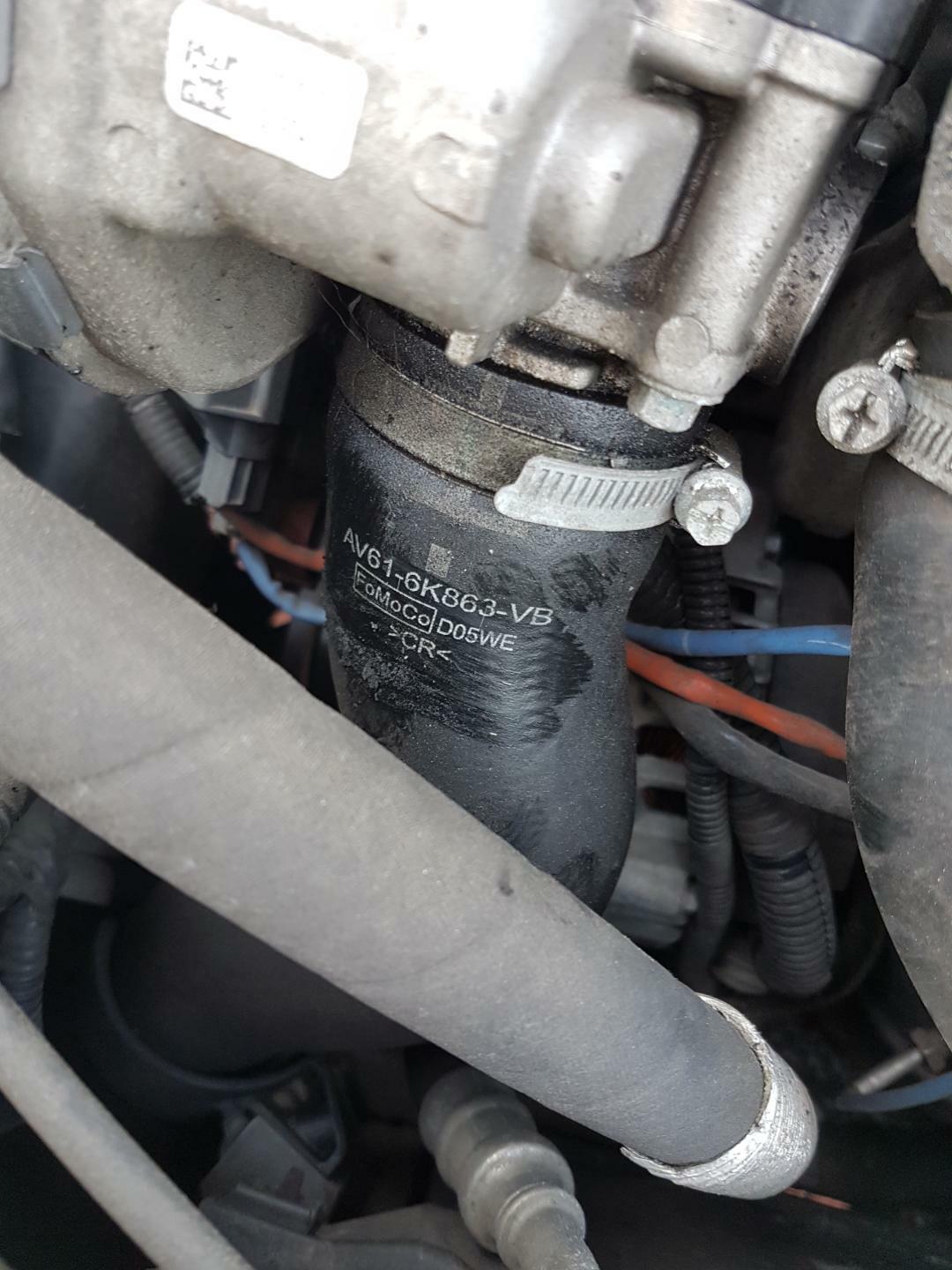 VOLVO V50 V60 V70 S40 S60 S80 C30 1.6 D2 HOSE TURBO INTERCOOLER PIPE ...