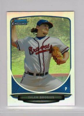 Tyler Brosius 2013 Bowman Chrome Atlanta Braves Silver Mini Refractor 40/125 | eBay