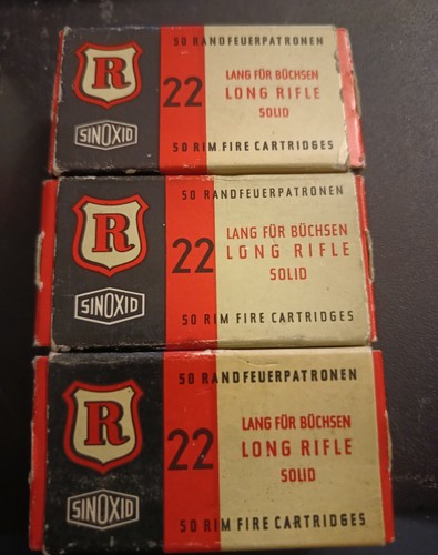 A rare 1980s RWS Dynamit Nobel empty Ammo Box 22 LR Made in Germany | eBay