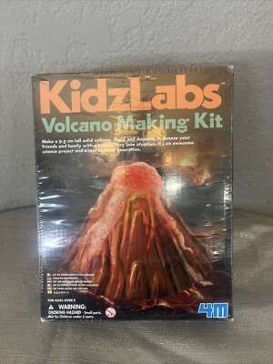 Volcano Making Kit by KidzLabs / 4M - Awesome Science Project - NEW & Sealed | eBay