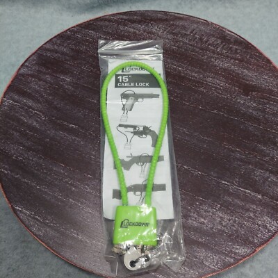 Lockdown 15" Cable Lock For Fire Arms | eBay
