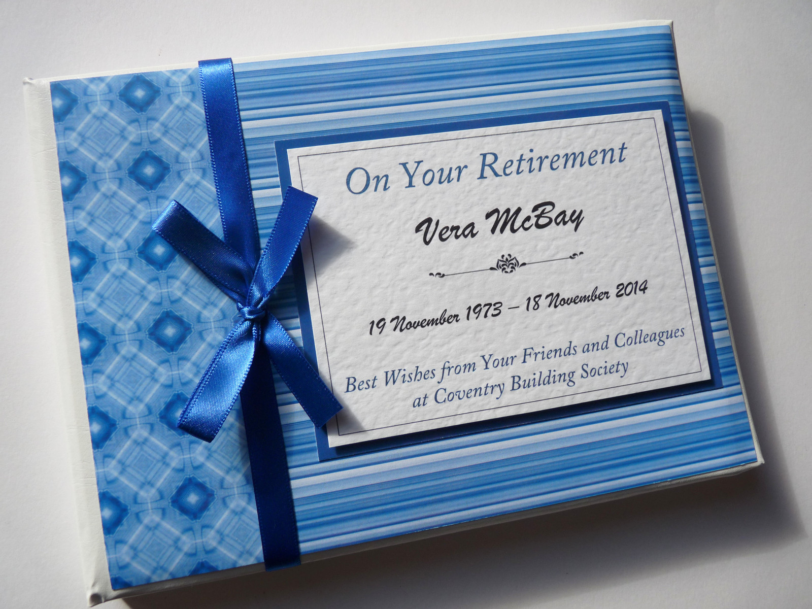 Personalised Barber Retirement guest book, barber retirement gift ...