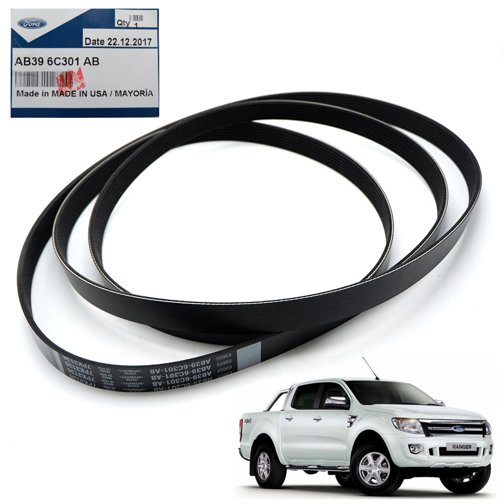 Genuine Serpentine Drive Belt For Ford Ranger 2.2L T6 Pickup 2012 2018 ...
