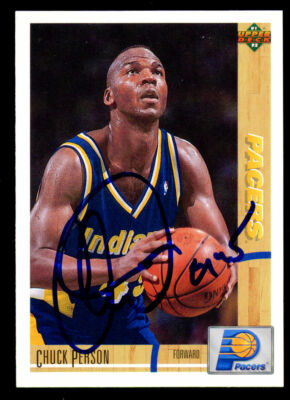 Chuck Person #253 signed autograph auto 1991-92 Upper Deck Basketball ...