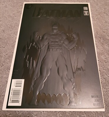 Batman #515 DC 1995 Black Embossed Cover VF | eBay