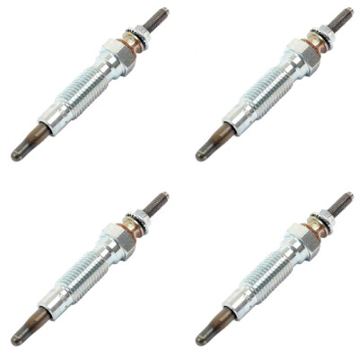 4 Glow Plugs Fits Bobcat 743 643 743B Diesel 76234 15221-65510 15401 ...