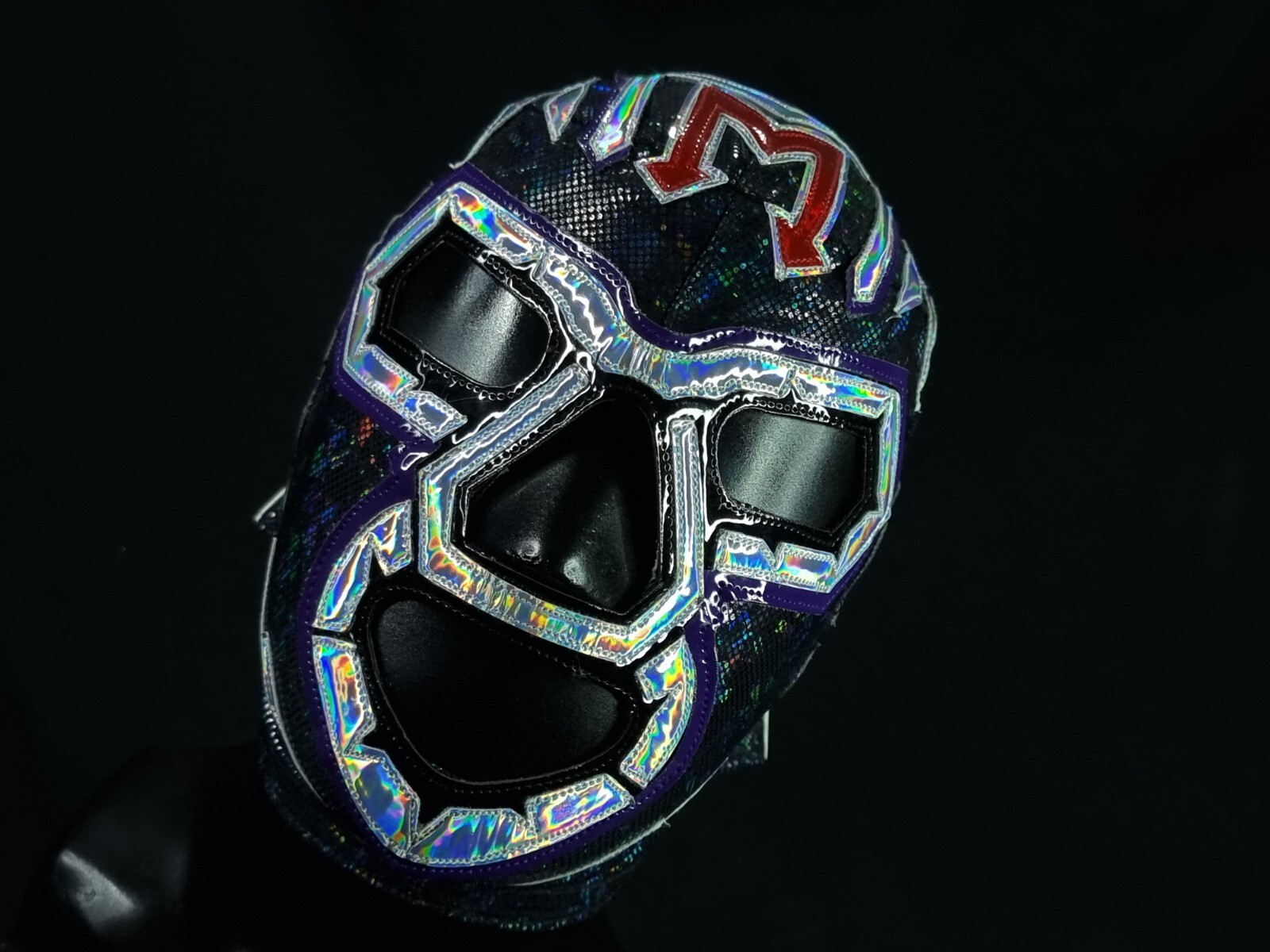 MUERTE MASK WRESTLING MASK LUCHADOR WRESTLER LUCHA LIBRE MEXICAN MASK ...