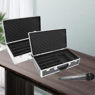 Mic Gear Storage Box Mic Bag EVA Interior Hard Shell Equipment ...